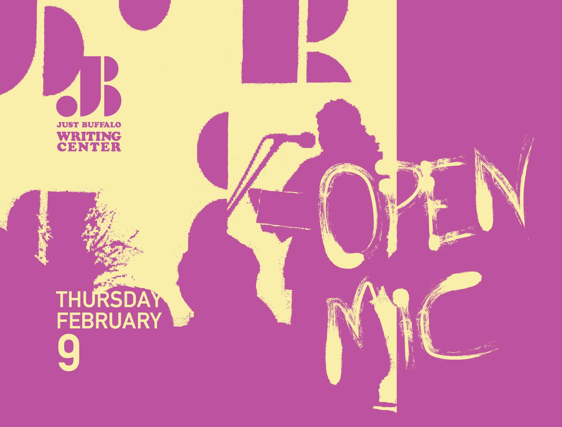 Open Mic in person Just Buffalo Literary Center Buffalo NY