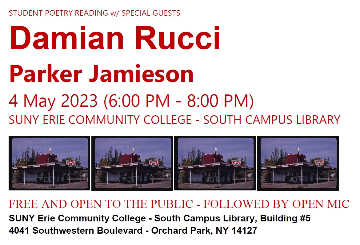Student Poetry Reading & Special Guest Poets - Just Buffalo Literary Center | Buffalo, NY
