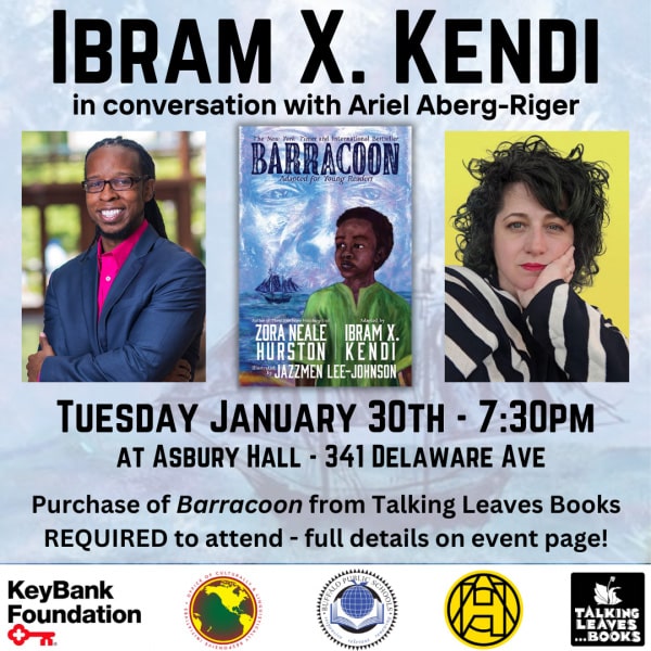 Dr. Ibram X. Kendi book launch for Barracoon: Adapted for Young Readers ...